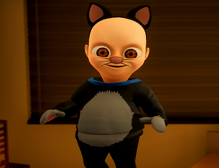 Baby In Yellow: Black Cat Game Online Play Now