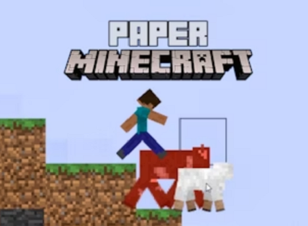 Paper Minecraft Play Online Now - Paper Minecraft No Download