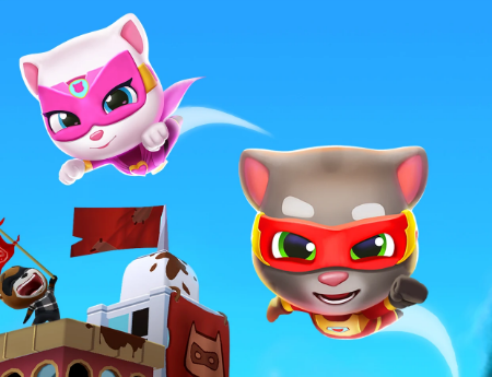 Talking Tom Hero Dash Play Online Now - Talking Tom Hero Dash No Download