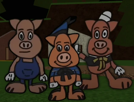 The Three Little Pigs Horror Play Online Now - The Three Little Pigs ...